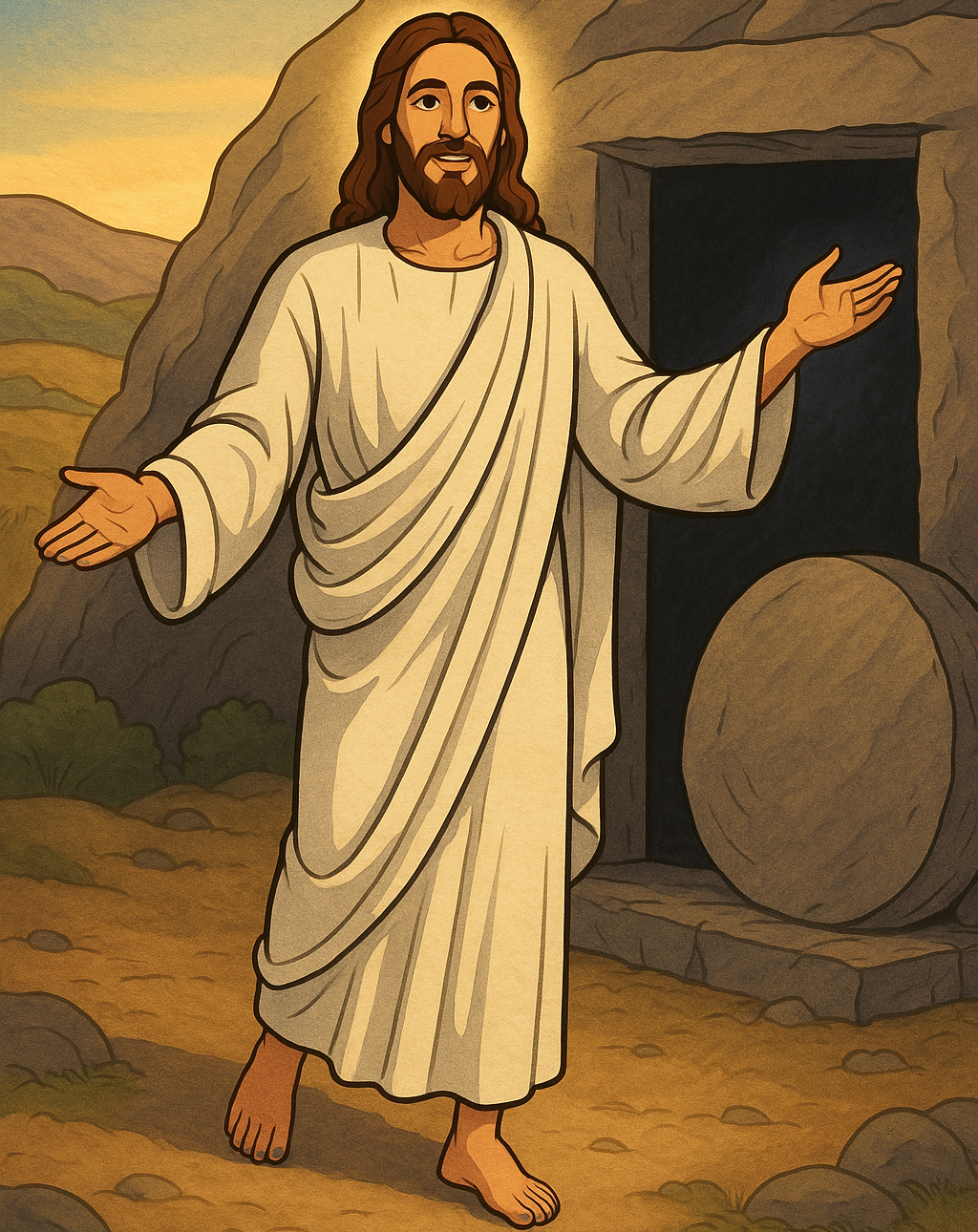 Jesus Ressuscitou - O Significado da Páscoa para as Crianças